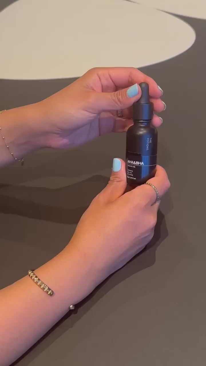AHA&BHA- Fjern døde hudceller, reduser synlige porer, fine linjer og r ...
